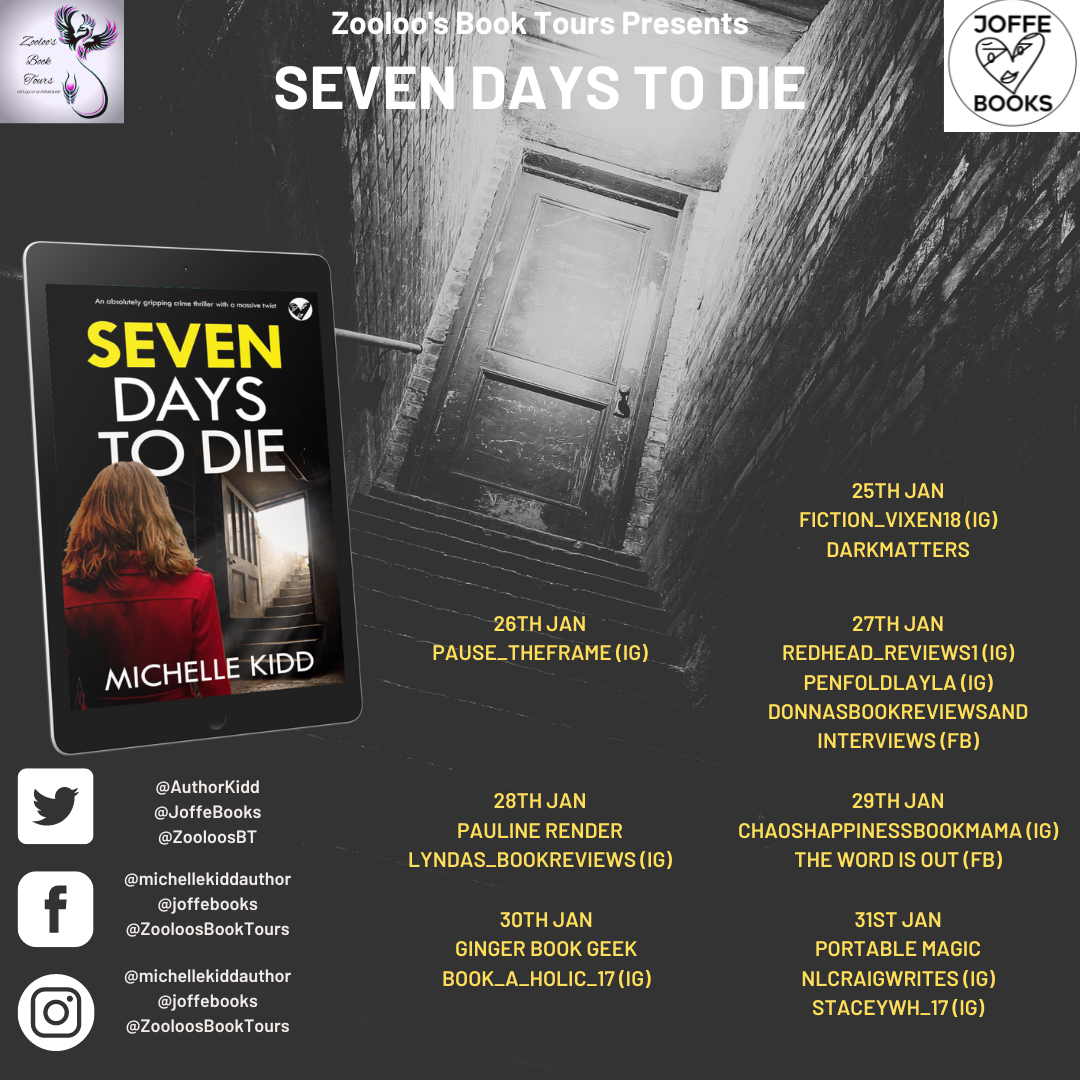 Starting Soon – Seven Days to Die by Michelle Kidd @AuthorKidd ...