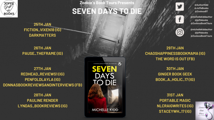 Starting Soon – Seven Days to Die by Michelle Kidd @AuthorKidd ...