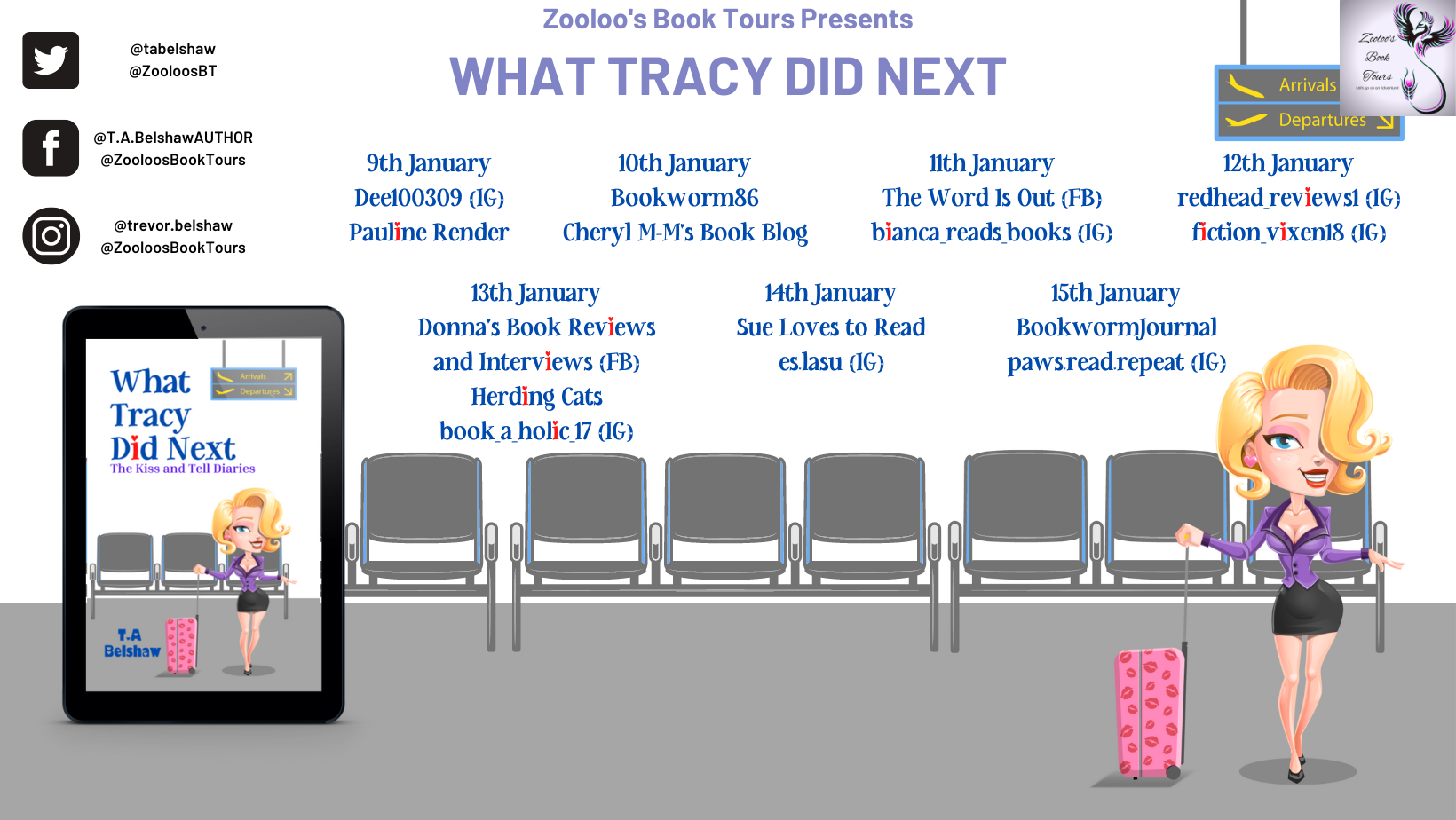 What Tracy Did Next by T.A Belshaw - Zooloo's Book Tours