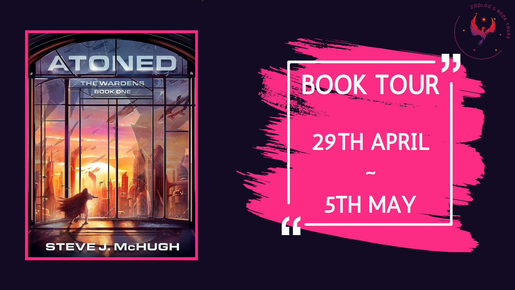 TOUR SIGN-UP: Atoned by Steve J. McHugh - Zooloo's Book Tours