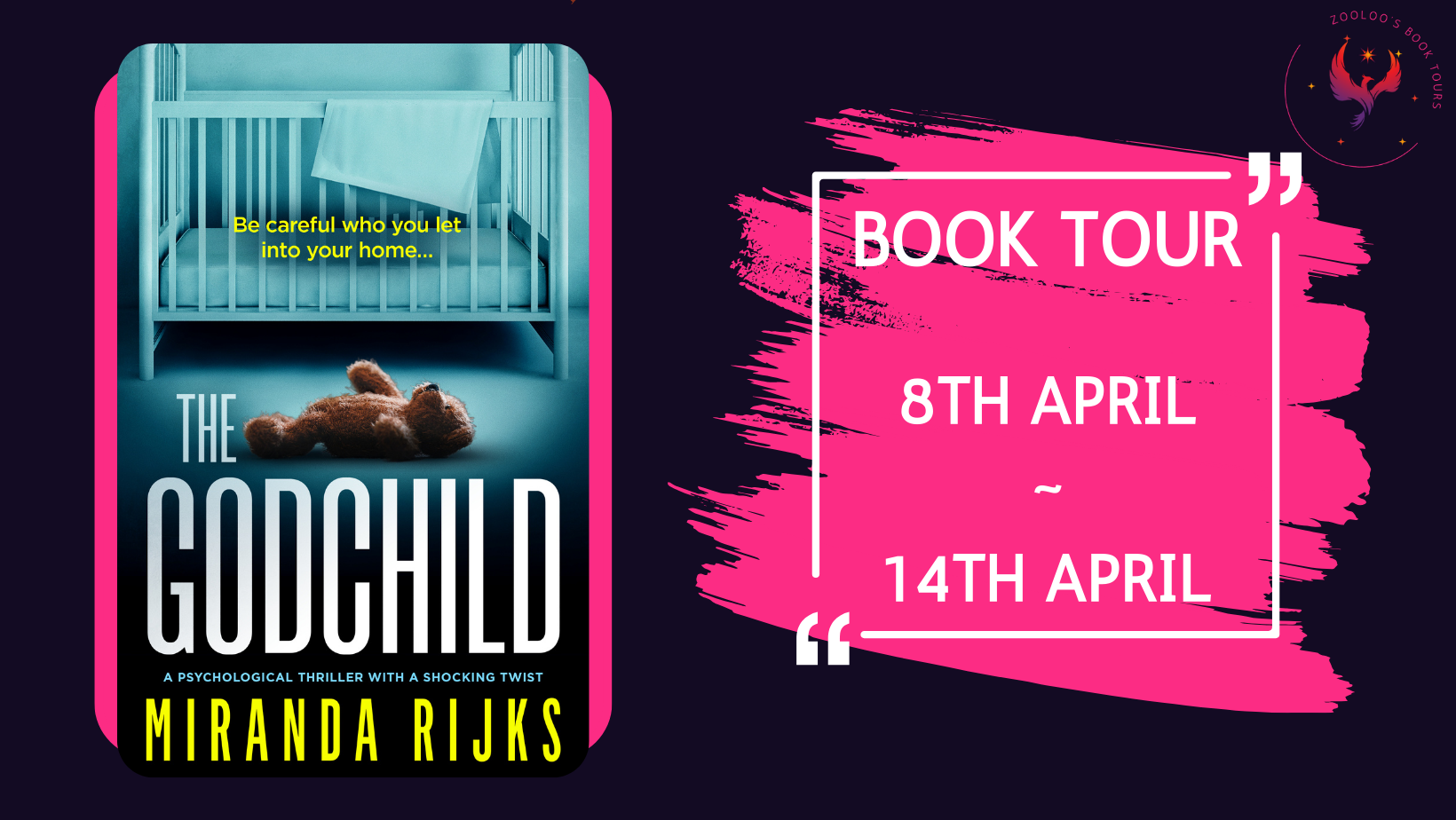 COMING SOON : The Godchild by Miranda Rijks - Zooloo's Book Tours