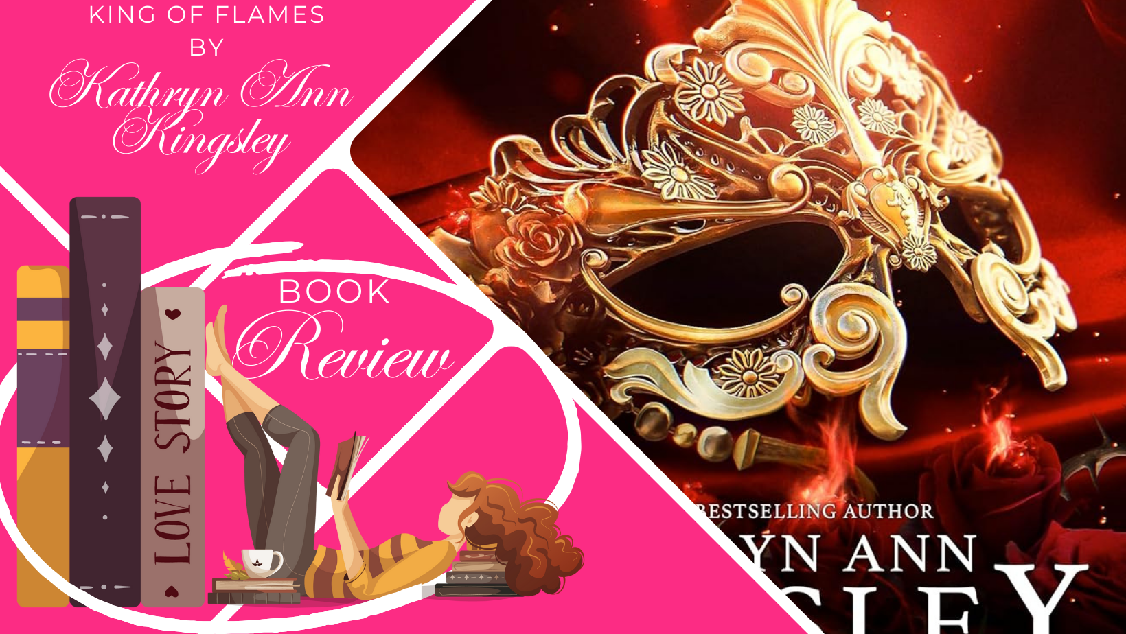 Book Review : King of Flames by Kathryn Ann Kingsley - Zooloo's Book Tours