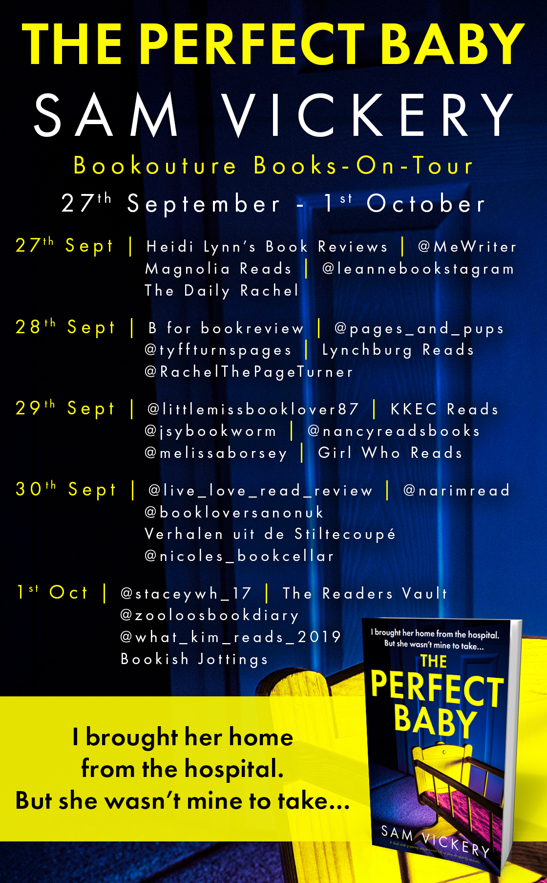 Book Review: The Perfect Baby by Sam Vickery - Zooloo's Book Tours