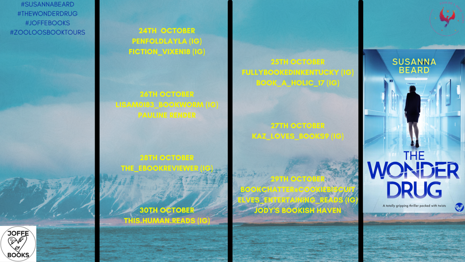 COMING SOON : The Wonder Drug by Susanna Beard - Zooloo's Book Tours