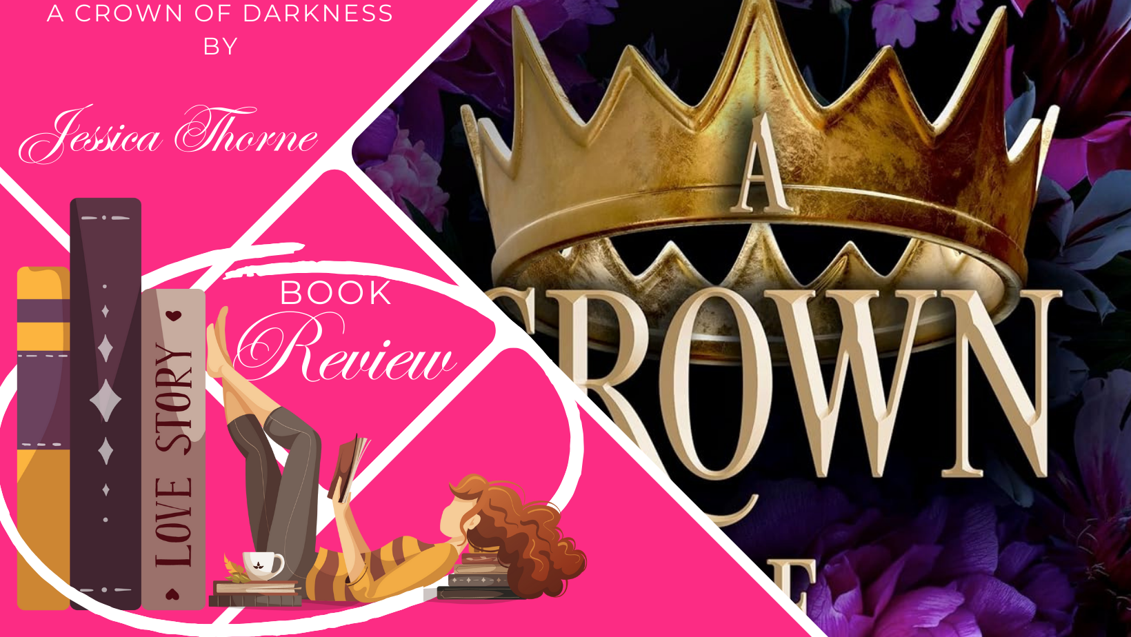 Book Review: A Crown of Darkness by Jessica Thorne - Zooloo's Book Tours