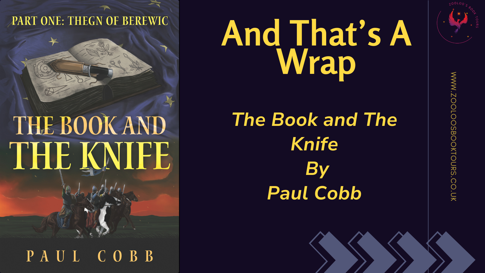 BOOK TOUR WRAP : The Book and the Knife by Paul Cobb - Zooloo's Book Tours
