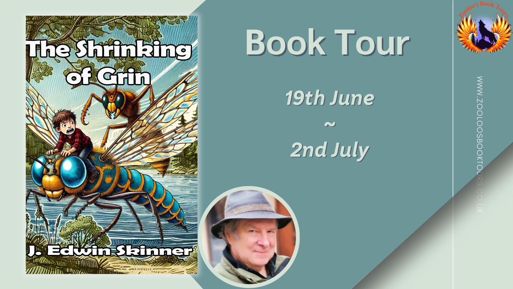 The Shrinking of Grin by J. Edwin Skinner - Zooloo's Book Tours