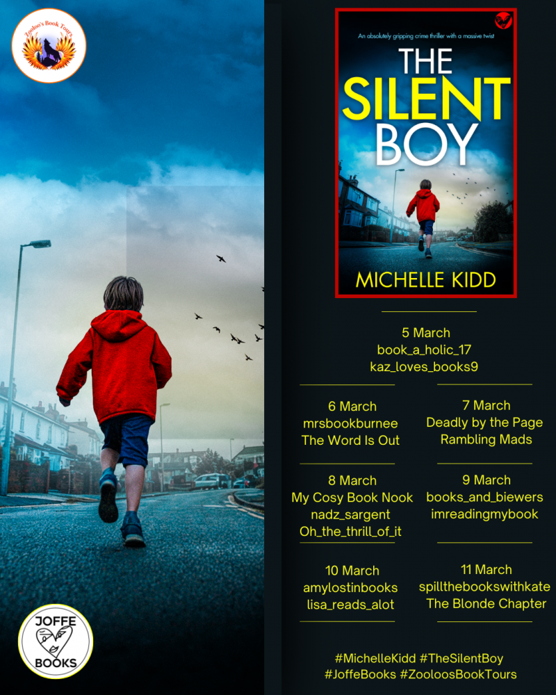 The Silent Boy by Michelle Kidd - Zooloo's Book Tours